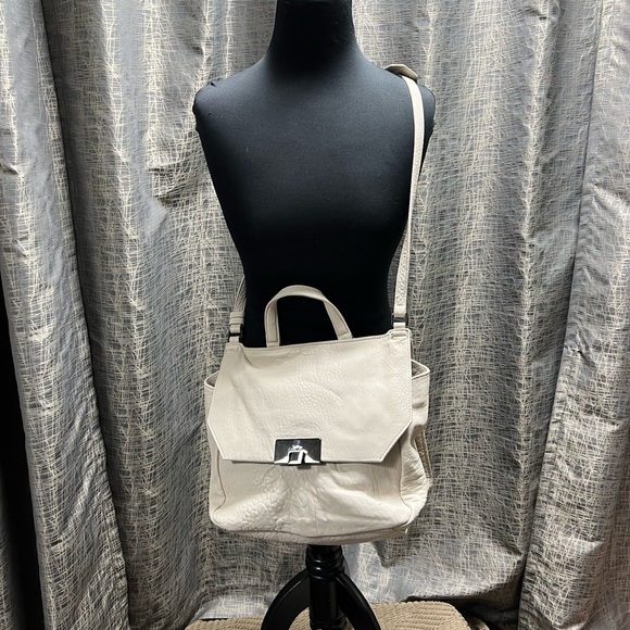 Kooba | Bags | Kooba Cream Leather Womens Bag | Poshmark